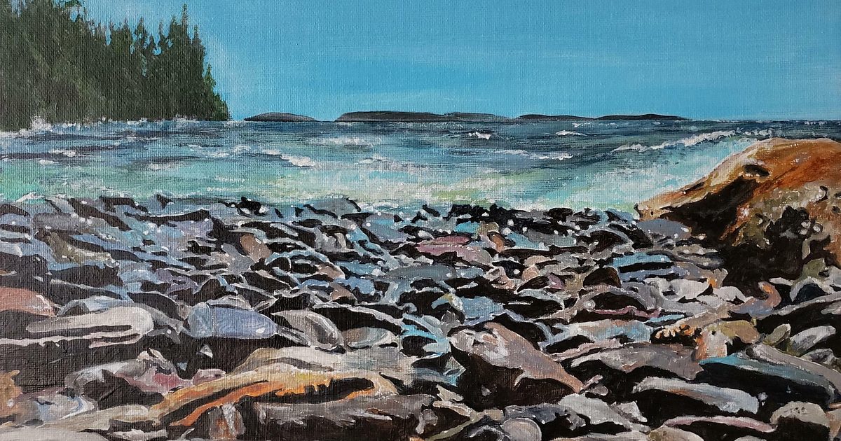 Lake Superior - Painting, Acrylic | Arto Galleria