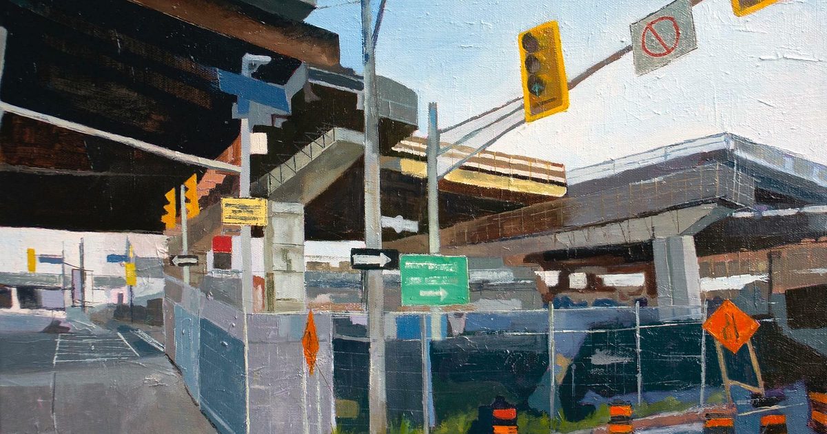 Lakeshore Construction - Painting, Oil | Arto Galleria